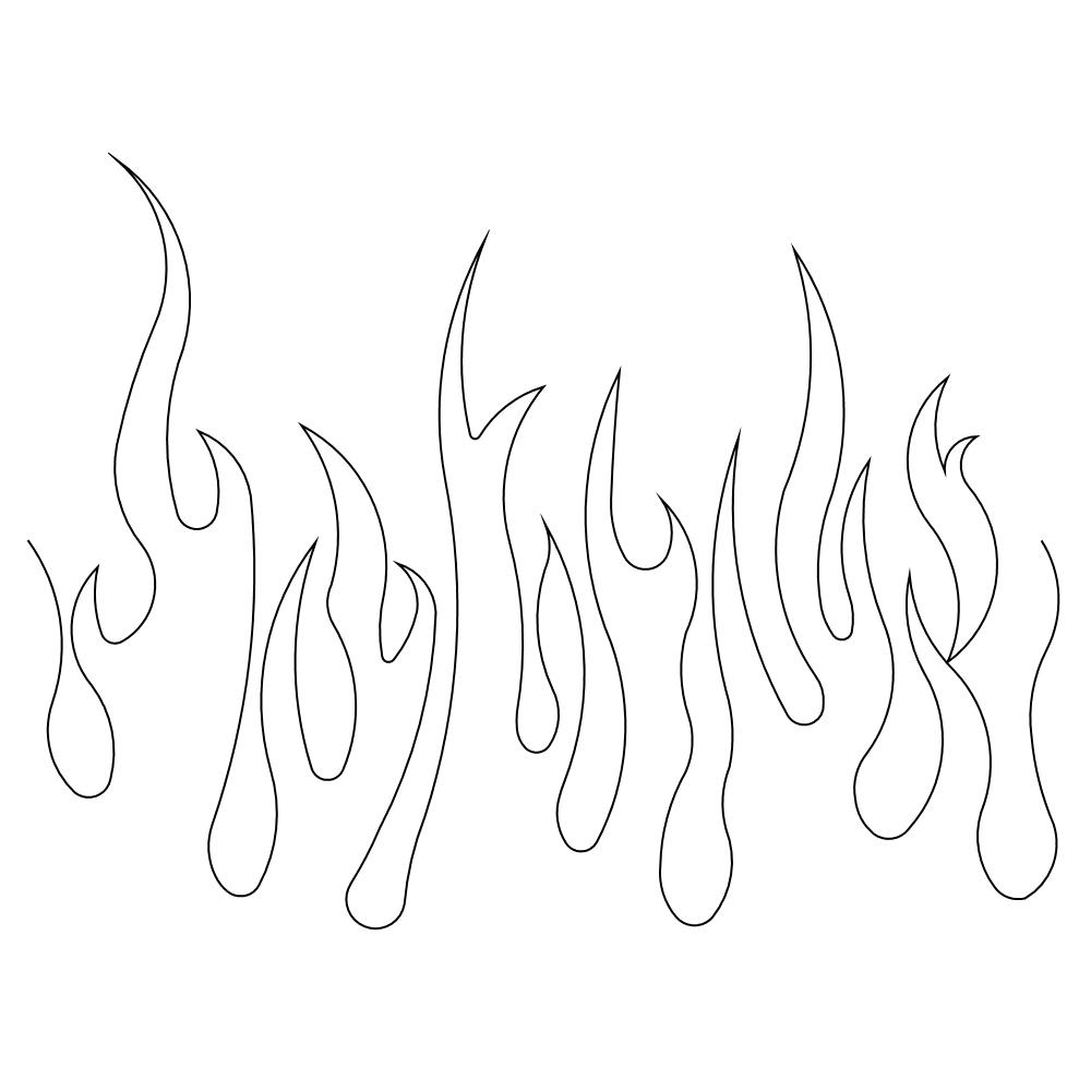 dancing flames e2e 001 - Edge to Edge Quilting Patterns